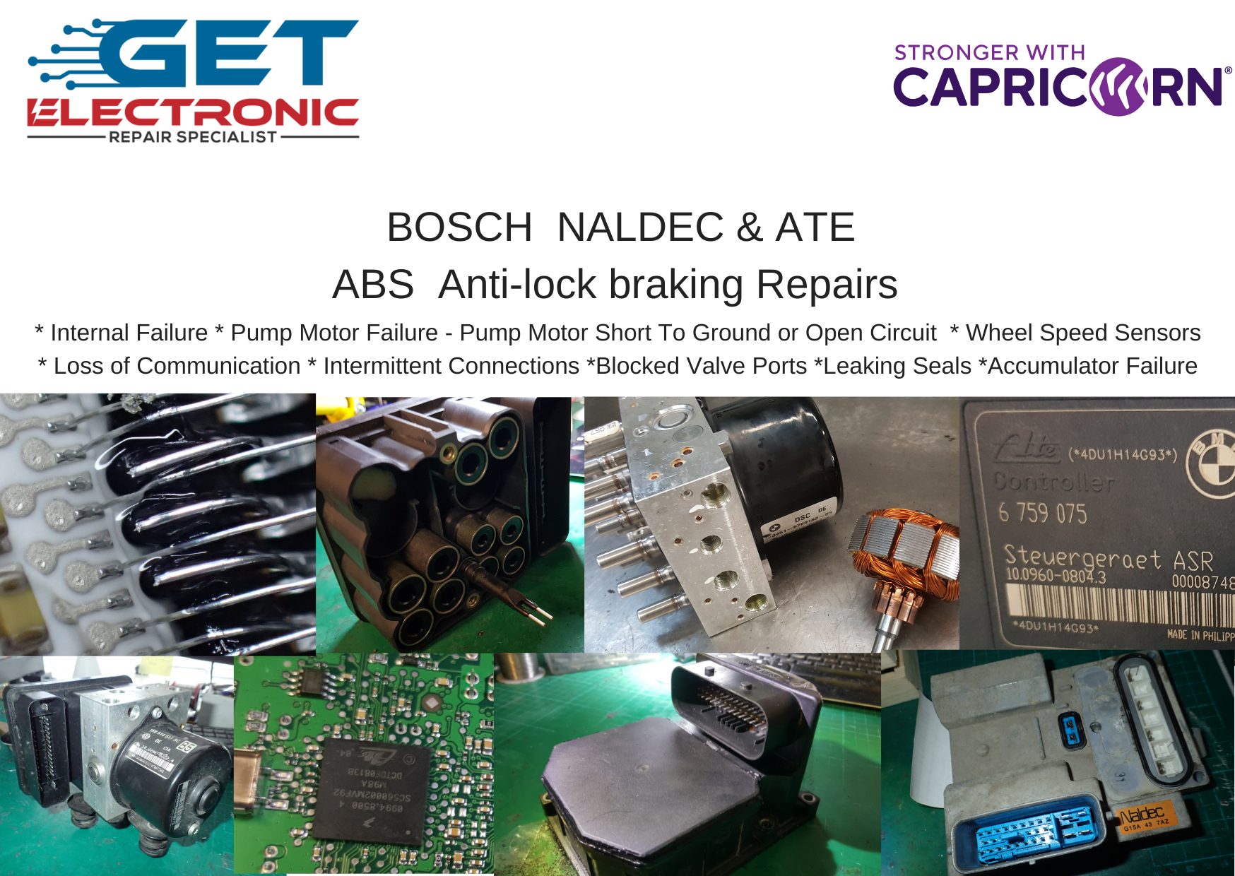 ABS module repairs – Get Electronic NZ