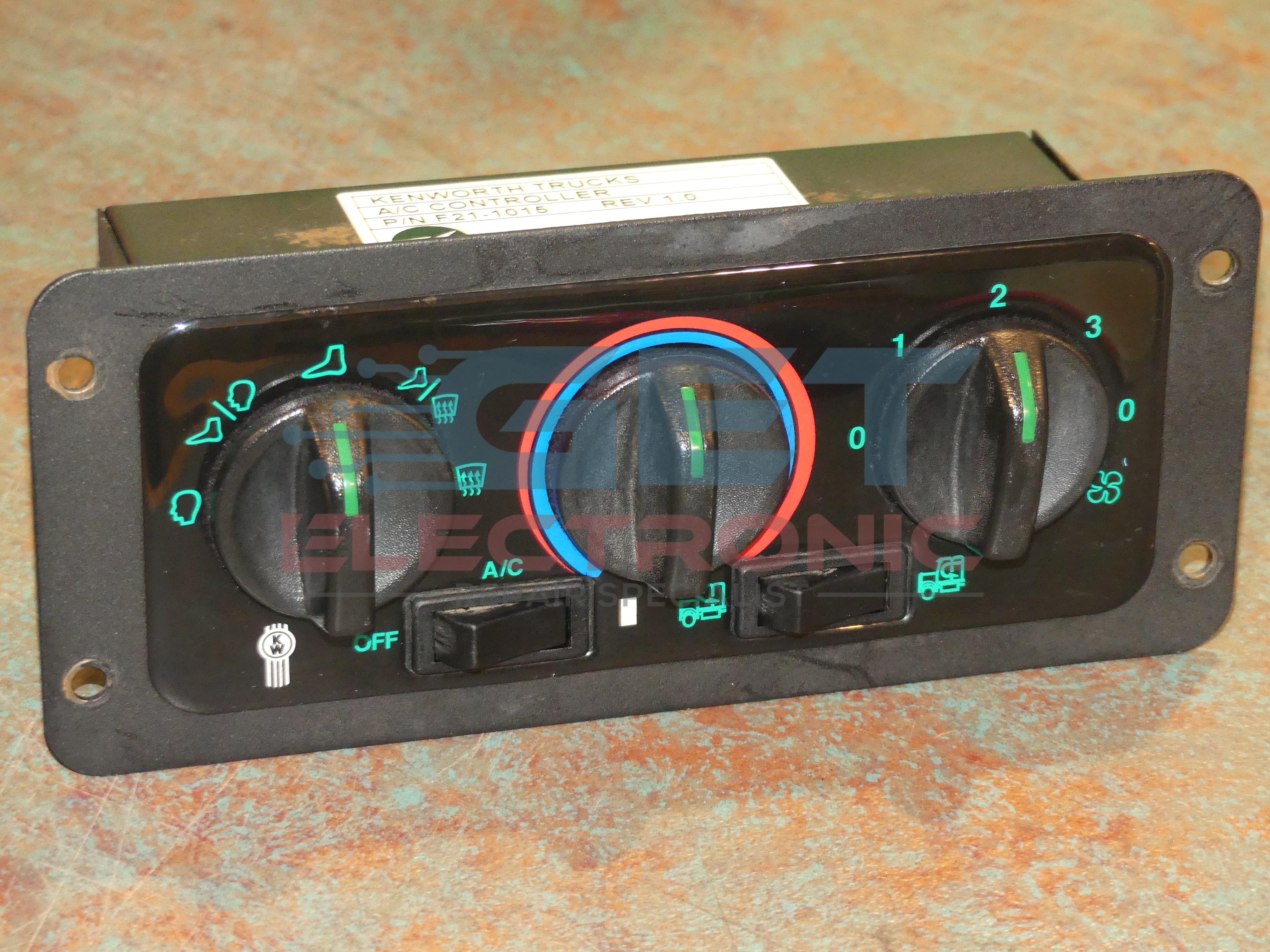 🚚 Kenworth Climate Control Repair – Dial & Output Faults (F21-1015 ...