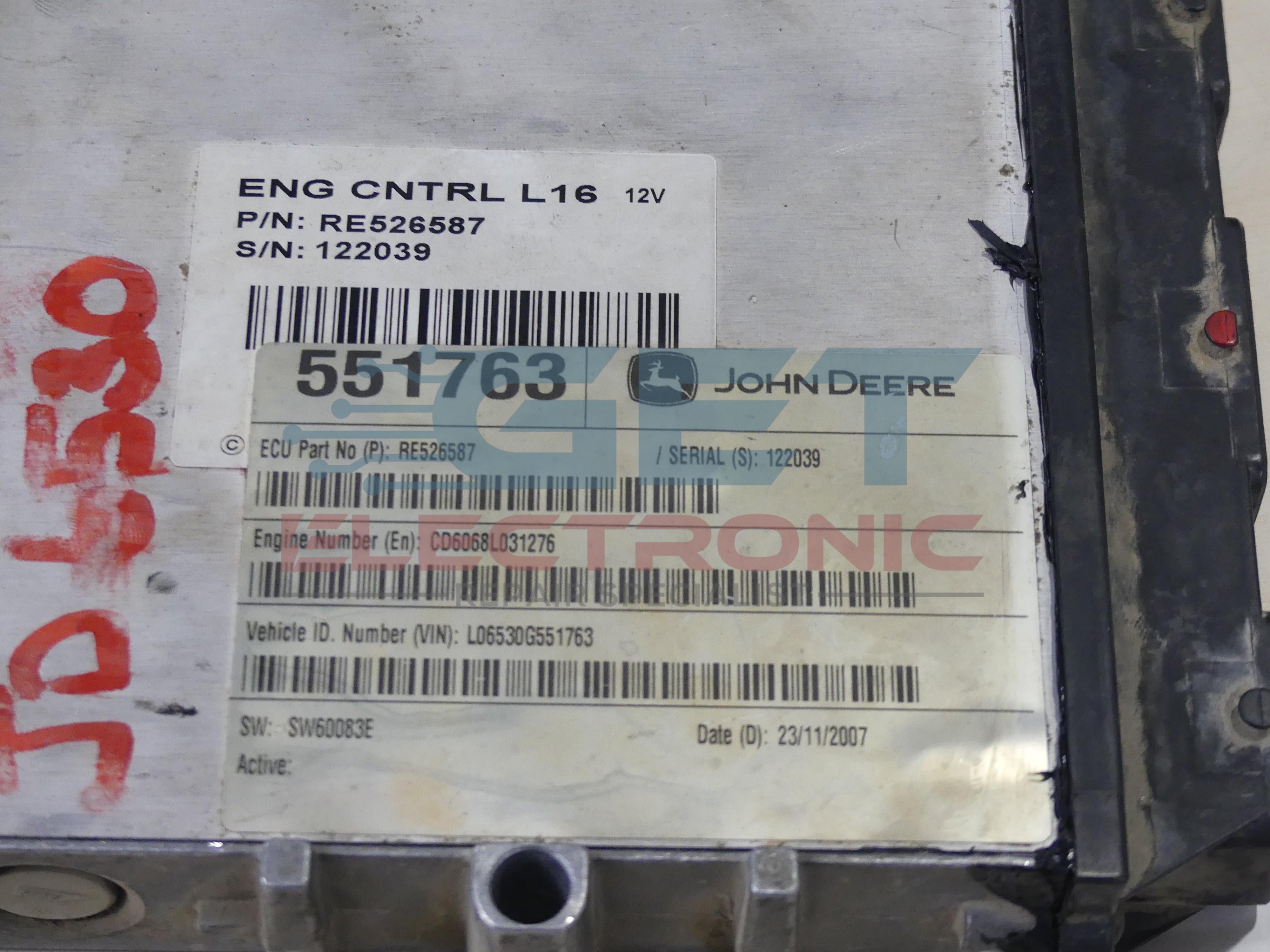 🚜 John Deere ECU 551763 – Coolant Temperature Sensor Input Repair – Get ...