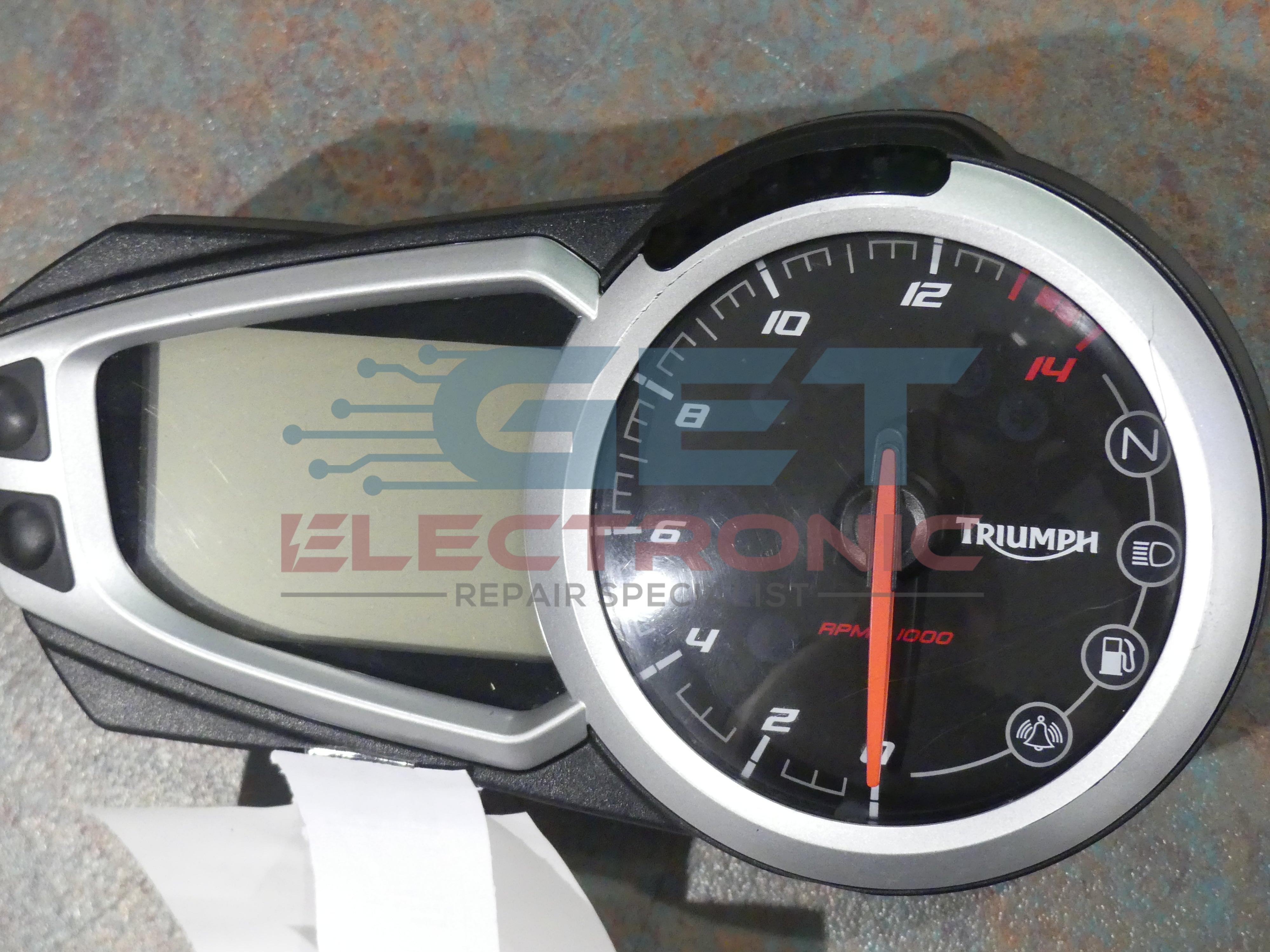 Triumph Street Triple R 675 Motorcycle Instrument Cluster 2503712 5604 ...