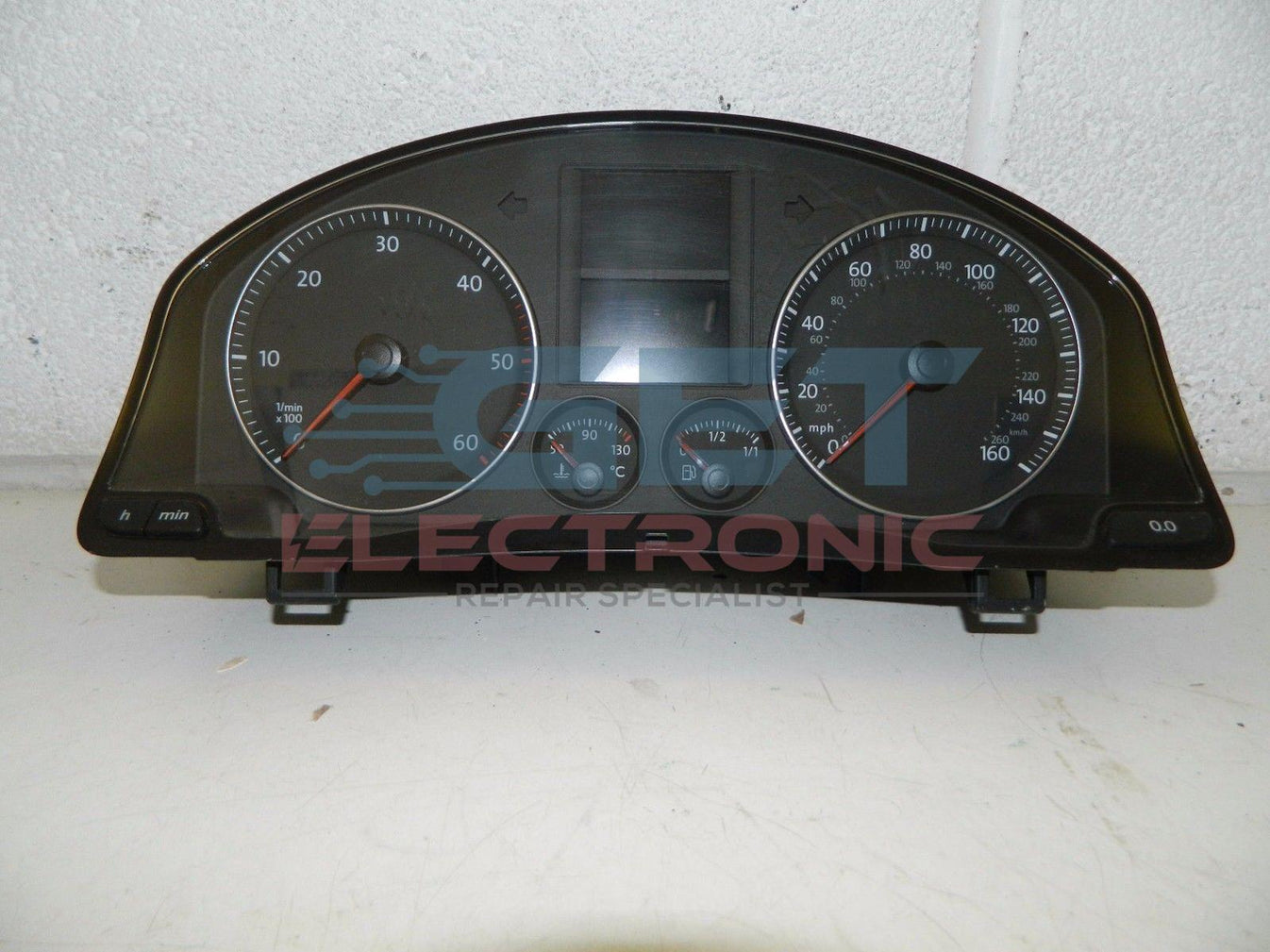 VW Golf Mk5 Instrument Cluster LCD Replacement (Half Screen Display ...